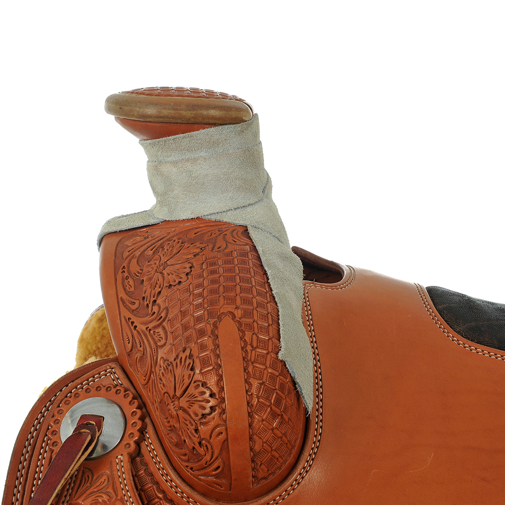 BURNS SADDLERY WESTERN RANCH SADDLE