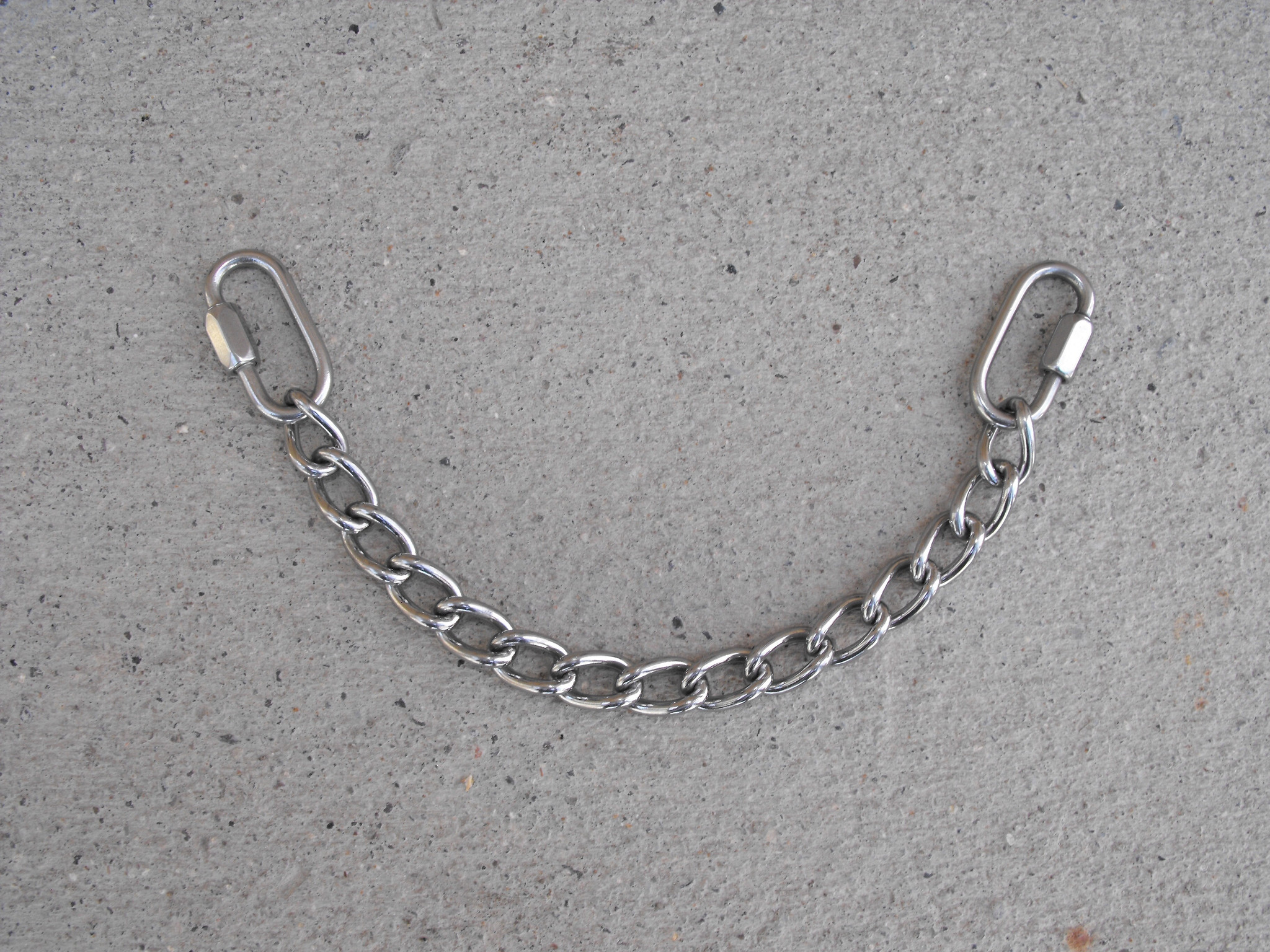 Merrill Bits 12" Stainless Steel Curb Chain
