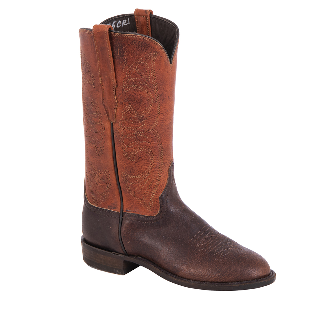 FS Ladies Roper Mocha Bison Whiskey Bison Upper