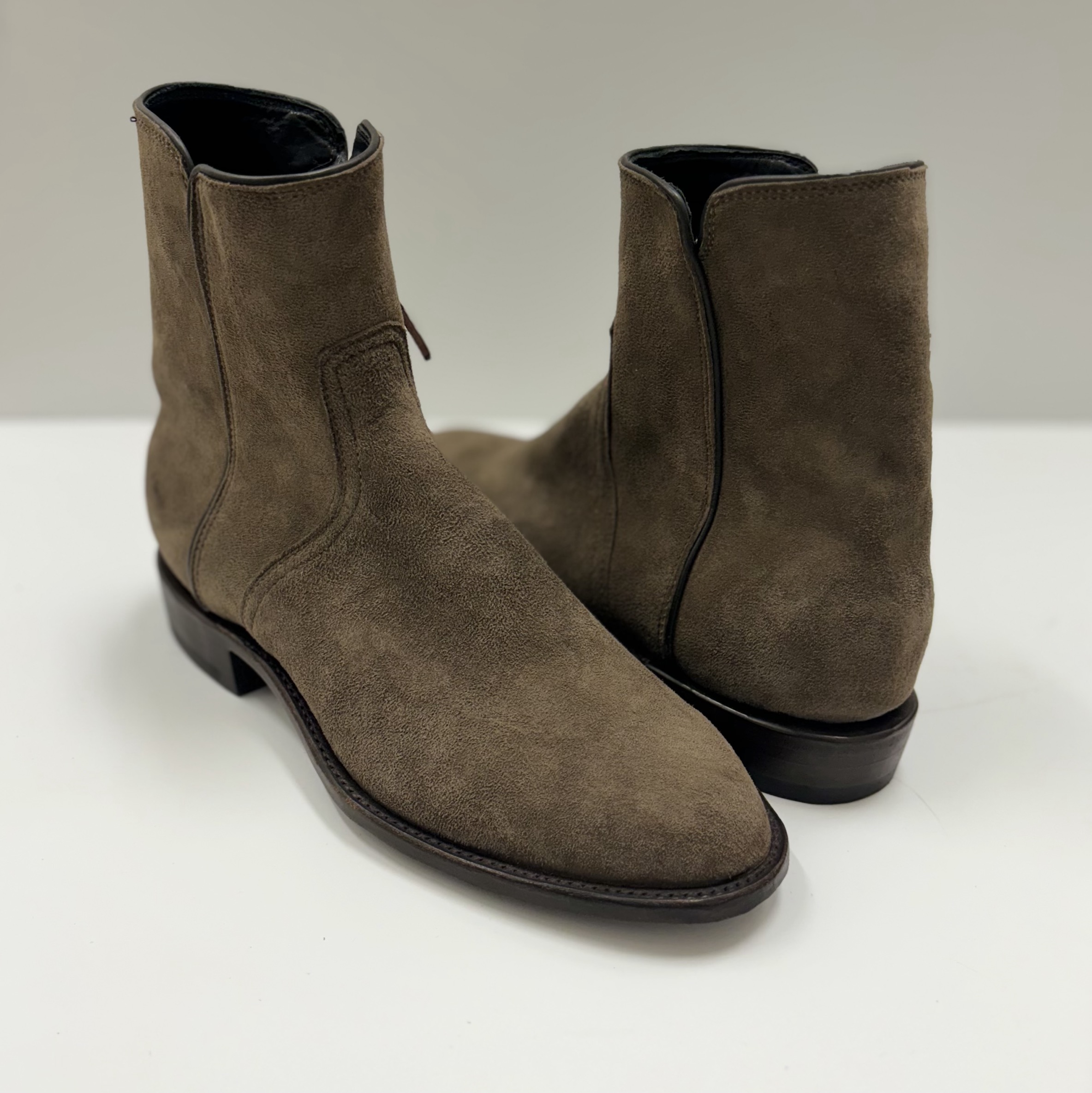 FS Mens Short Zip Roper Tan Boar