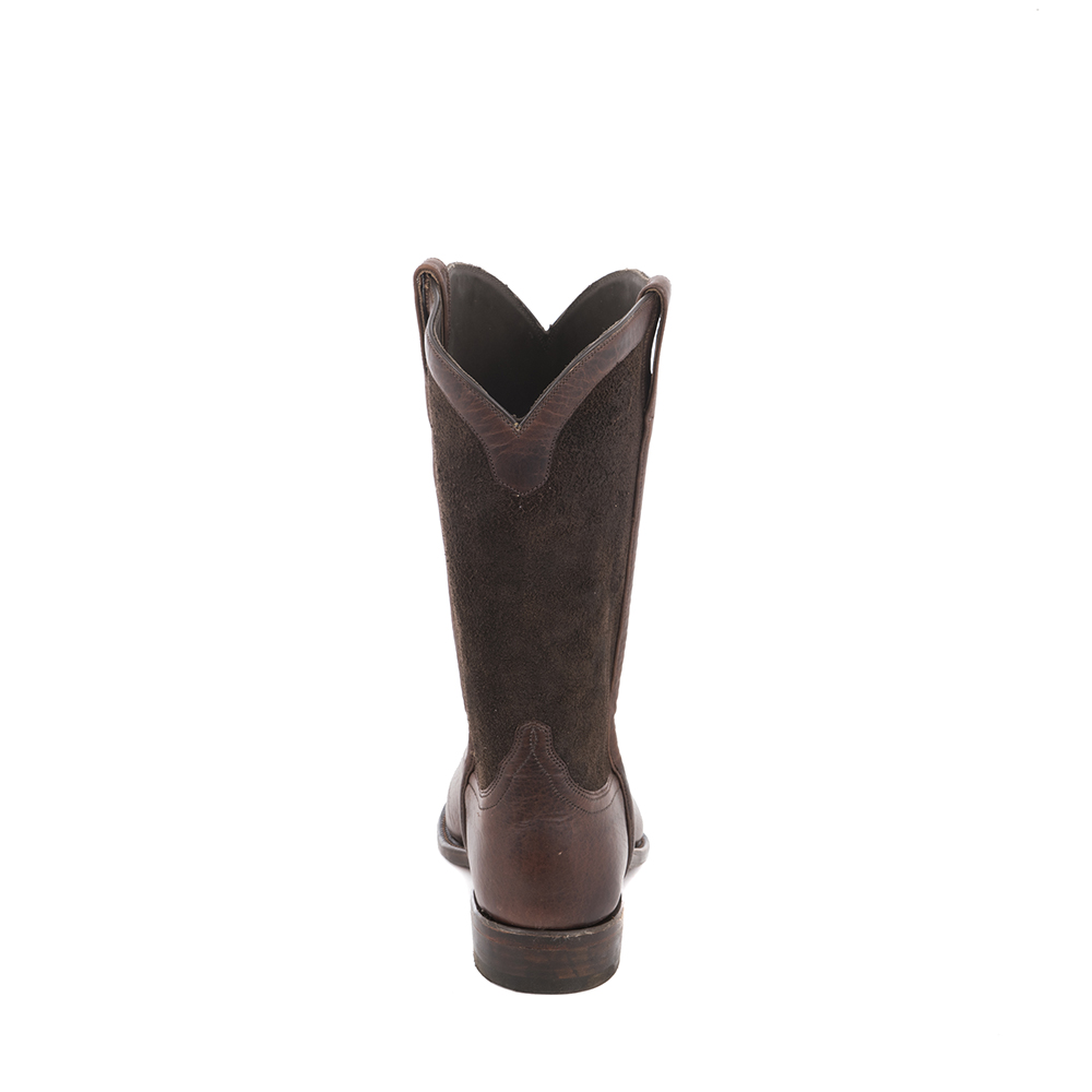 Men's Henry Mocha Bison Roper Boot