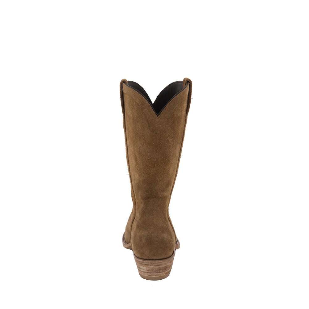 Men's Tan Rough Out Cowboy Boot