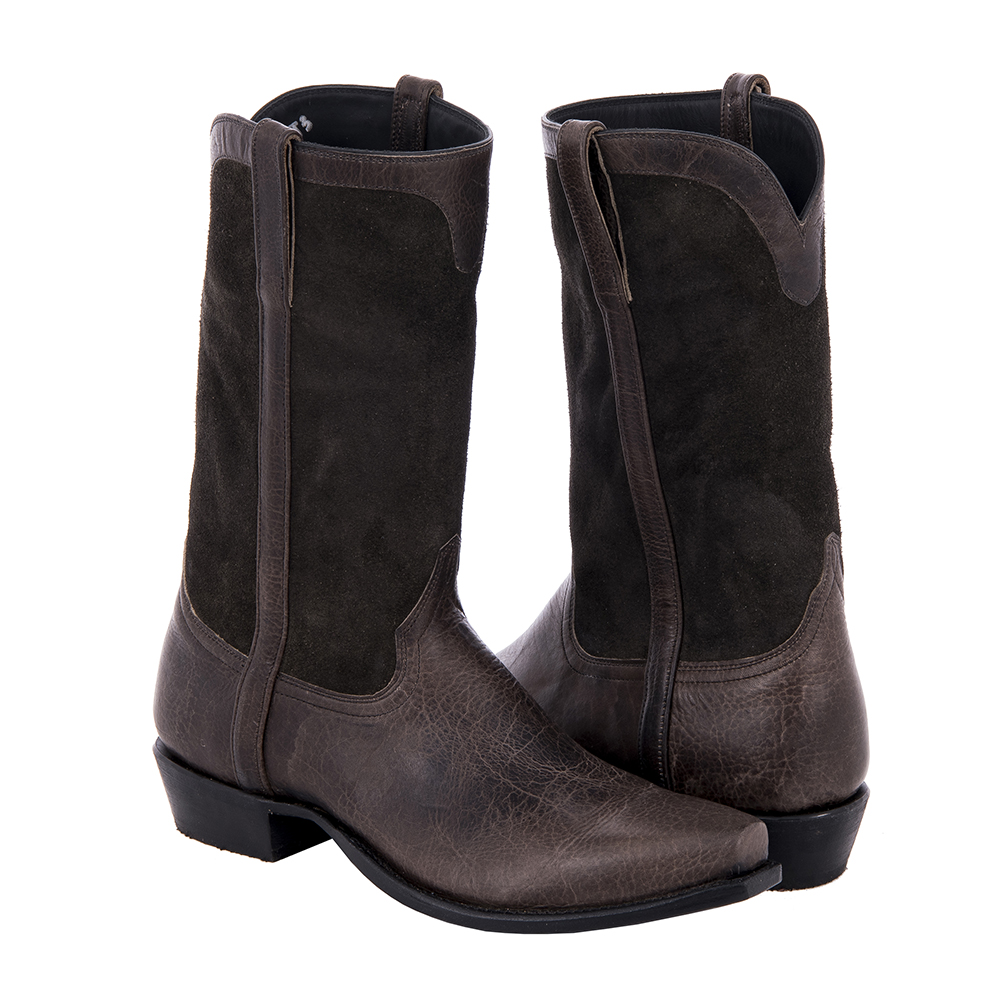 Men's Grey Henry Bison Cowboy Boot