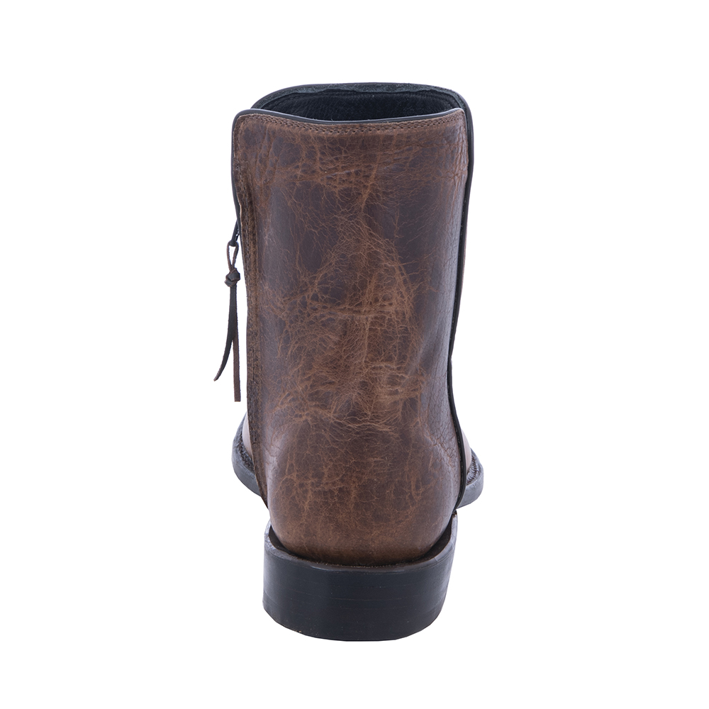 Men's Bourbon Bison Short Roper Boots
